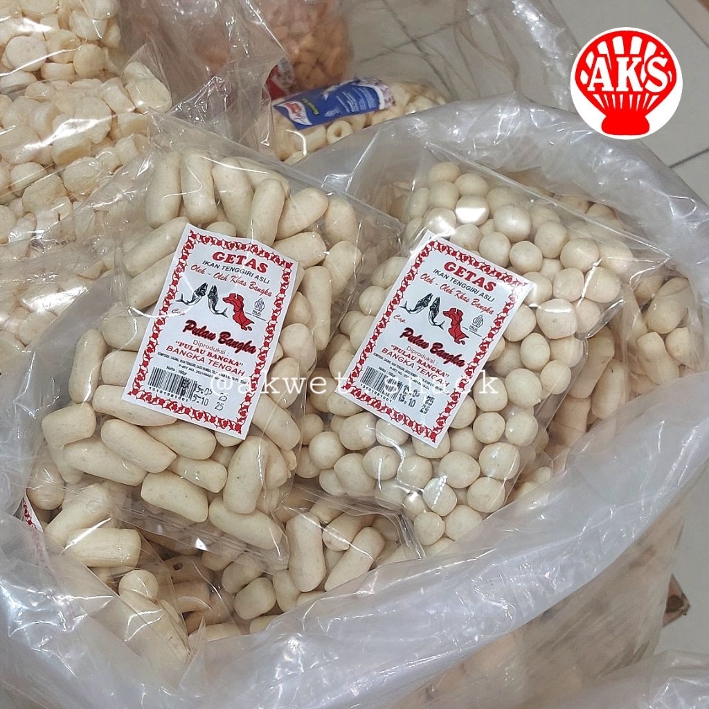 Jual Getas ikan cap PB Pulau Bangka 100gr makanan khas Bangka | Shopee ...