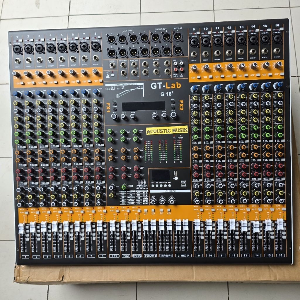 Jual MIXER GT-LAB G16 GEN 2 MIXER 16 CHANNEL ORIGINAL GT LAB G 16 GEN 2 BY RDW | Shopee Indonesia