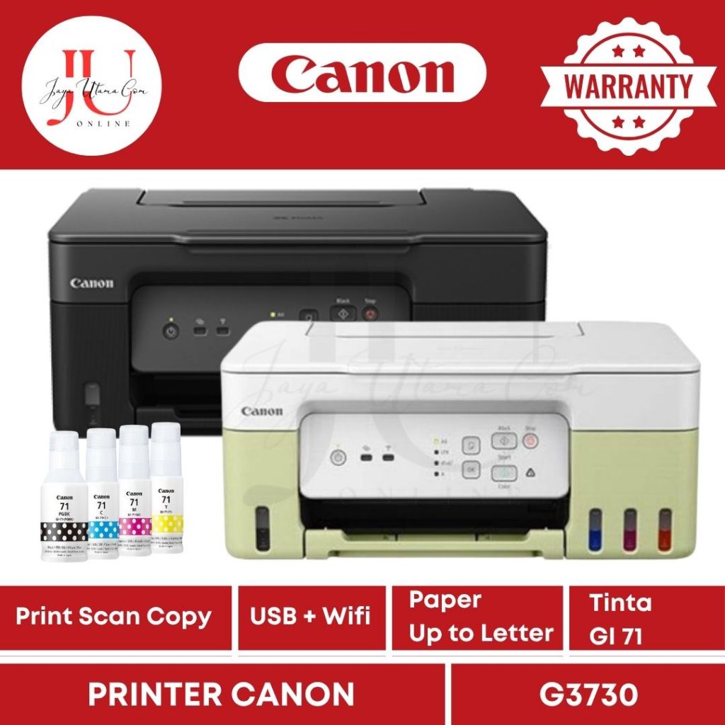 Jual Canon G3730 / G3010 Printer All In One Wifi / Printer Canon PIXMA ...