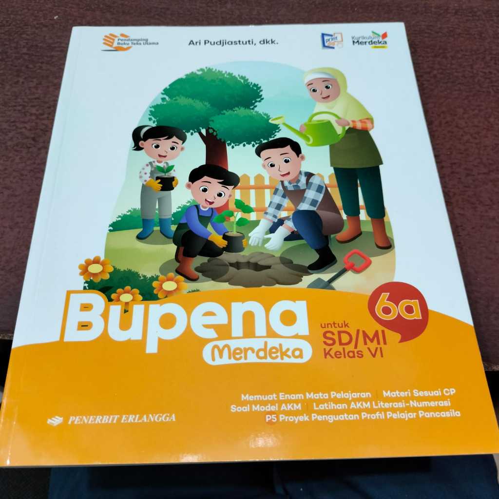 Jual BUPENA ( REVISI ) 6A , 6B , 6C , 6D KELAS 6 SD KURIKULUM MERDEKA ERLANGGA | Shopee Indonesia