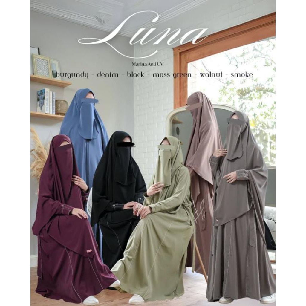 Jual GAMIS TERBARU 2025 LUNA BY CITRA GAMIS KEKINIAN ELEGANT NYAMAN ...