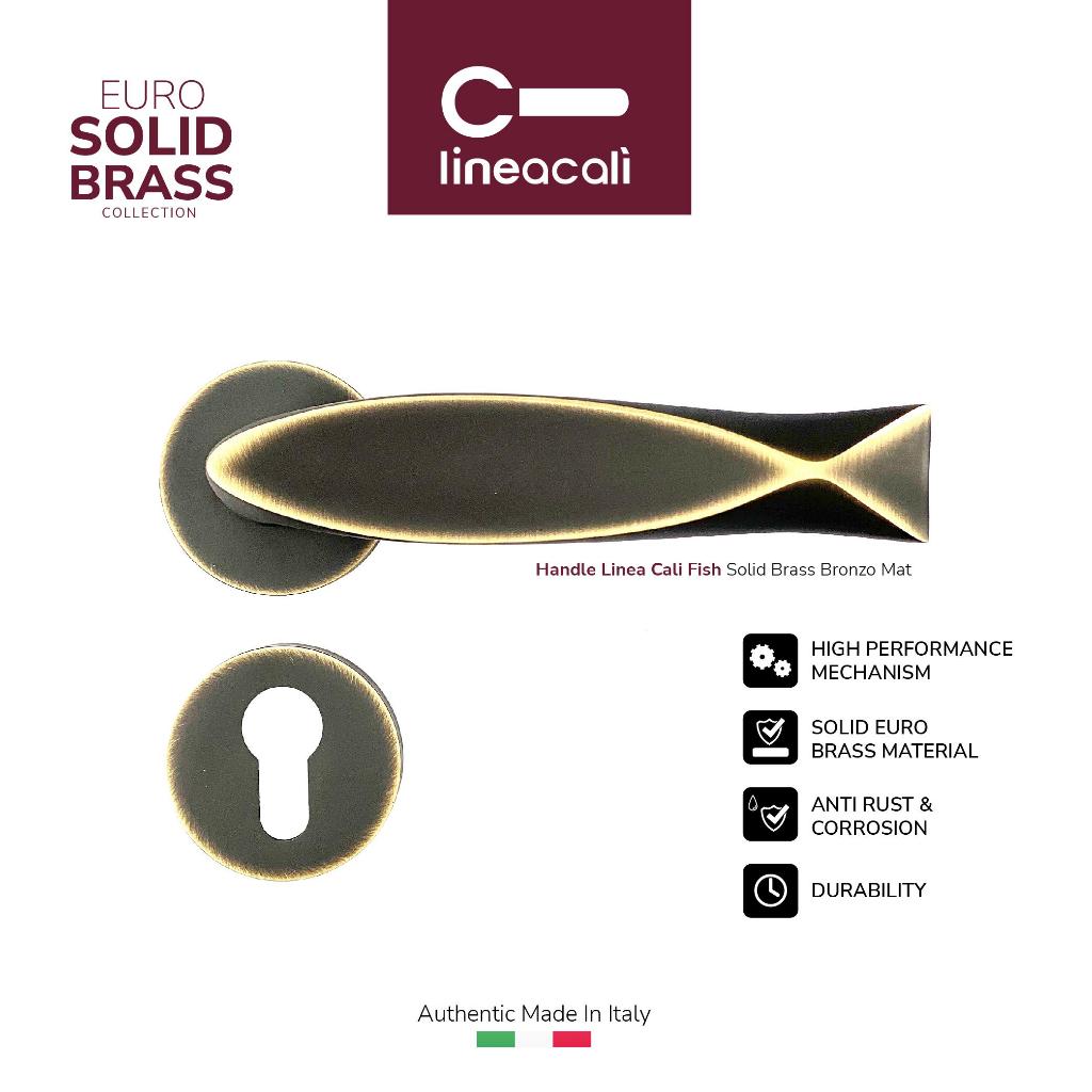 Jual Handle Pintu Linea Cali FISH Bronzo Mat (R) | Shopee Indonesia