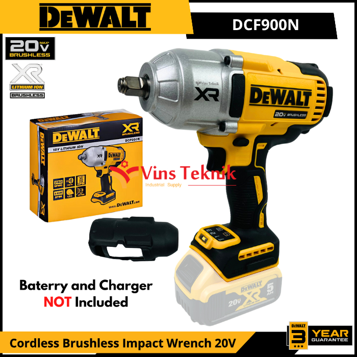 Jual DEWALT DCF900N Mesin Pembuka Baut Cordless Brushless Impact Wrench ...