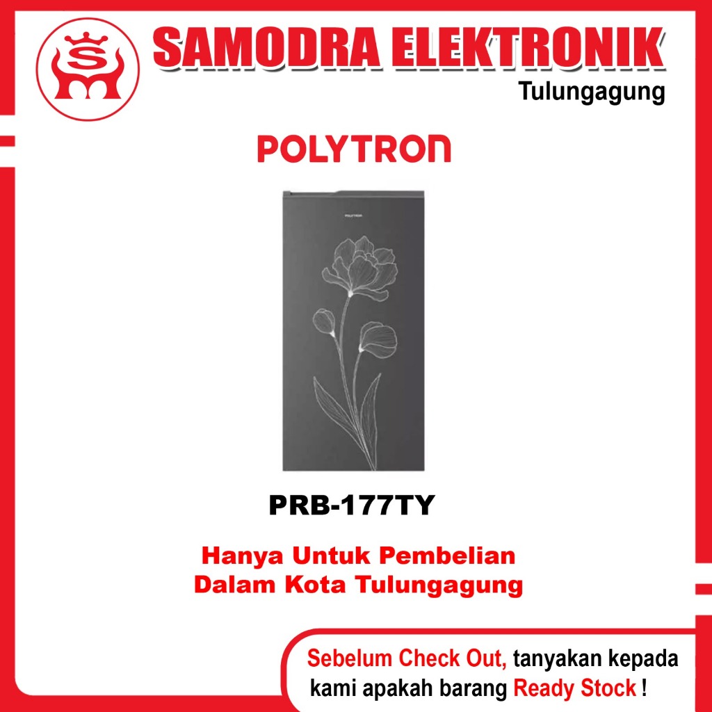 Jual Kulkas POLYTRON PRB-177TY | Kulkas 1 Pintu Polytron 170 Liter ...