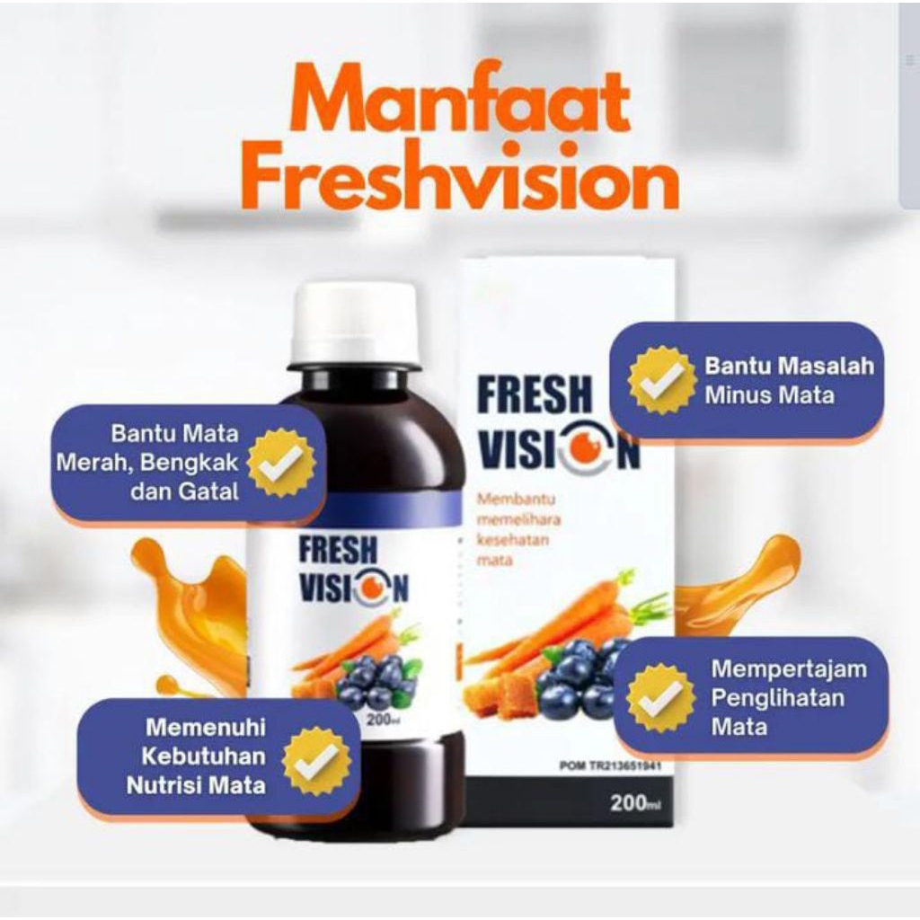 Jual FRESH VISION MADU KESEHATAN MATA MENYEMBUHKAN KATARAK ...