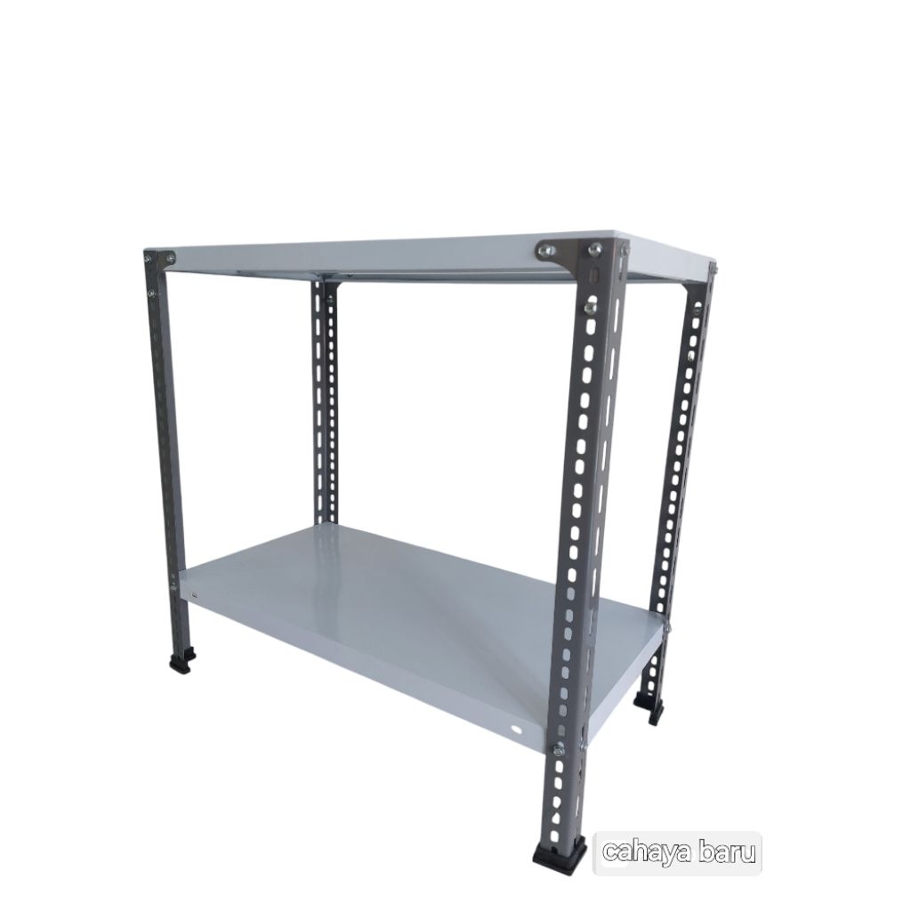 Jual Rak meja kompor/ rak besi 2susun/ rak meja serbaguna | Shopee ...