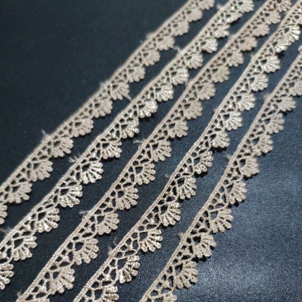 Jual renda giper cantik.L 1,5 cm.dijual per yards | Shopee Indonesia