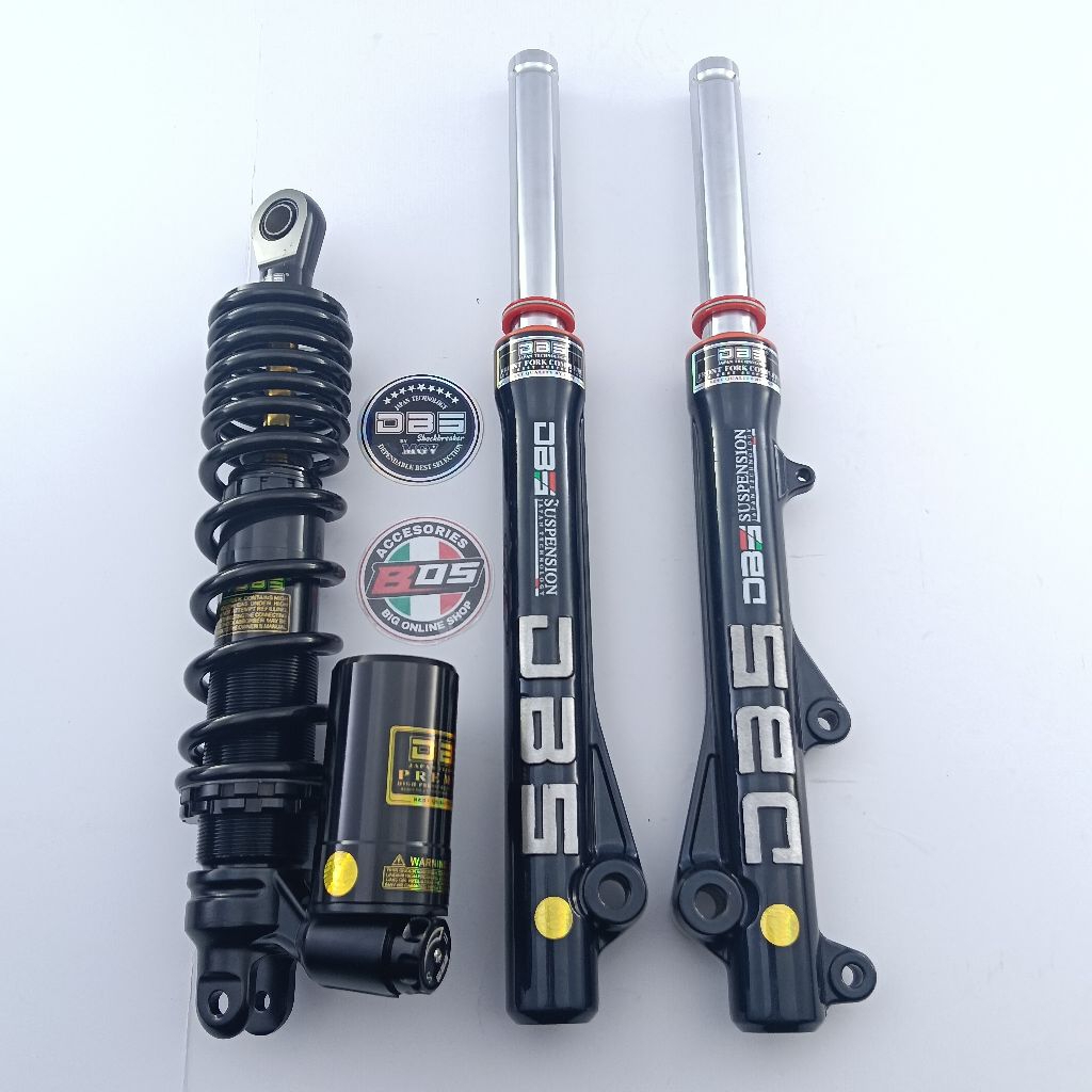 Jual Paket Shock Depan - Belakang Ori DBS 700 Front + 996 Untuk motor ...