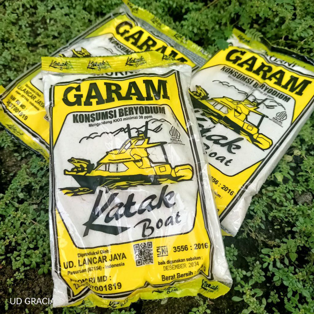 Jual Garam katak boat 200g / Garam / Garam cap katak / Garam beryodium ...