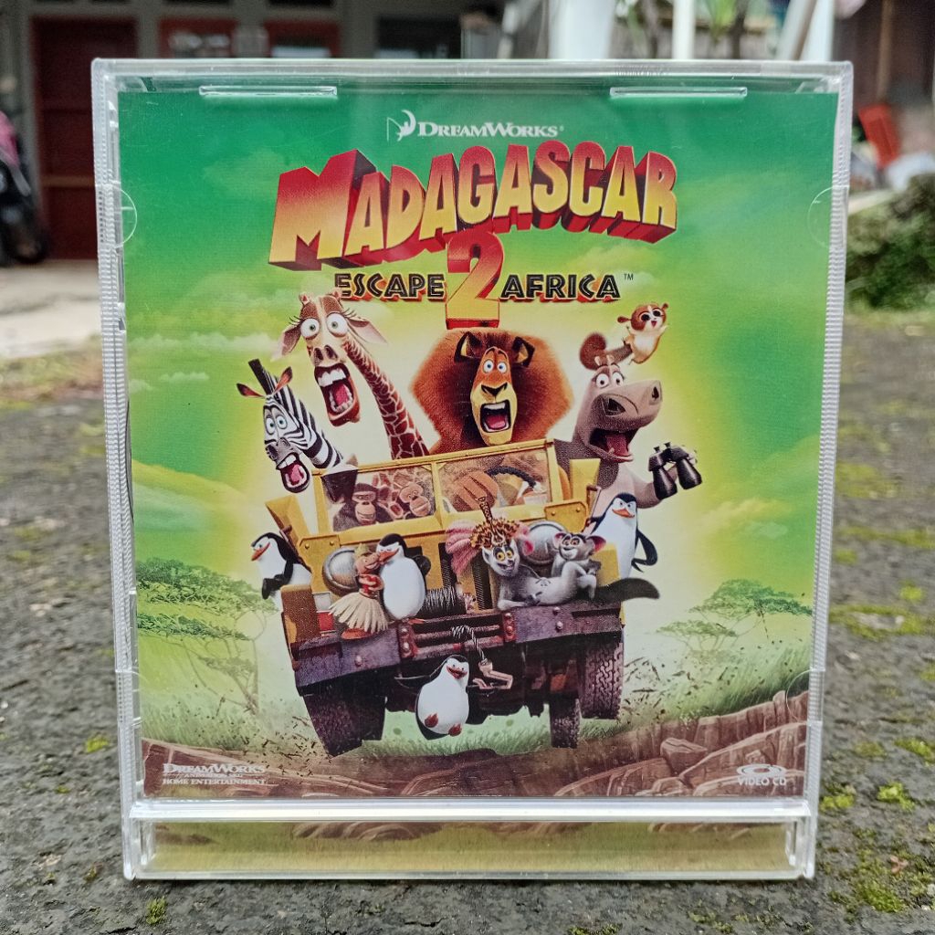 Jual VCD Madagascar: Escape 2 Africa (2008) Audio English Teks Indonesia Original DreamWorks ...