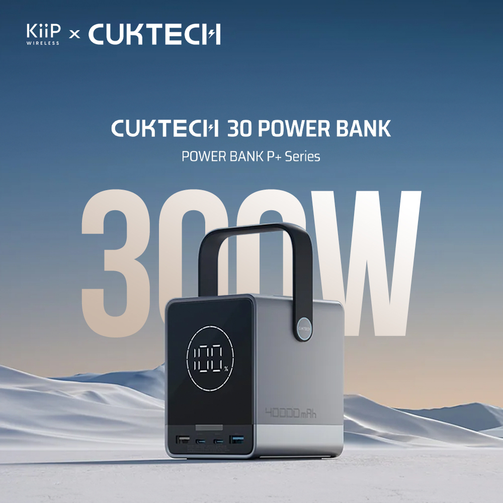 Jual Cuktech P01 Power Bank 40000mah 300w Usb Type-c Fast Charging ...