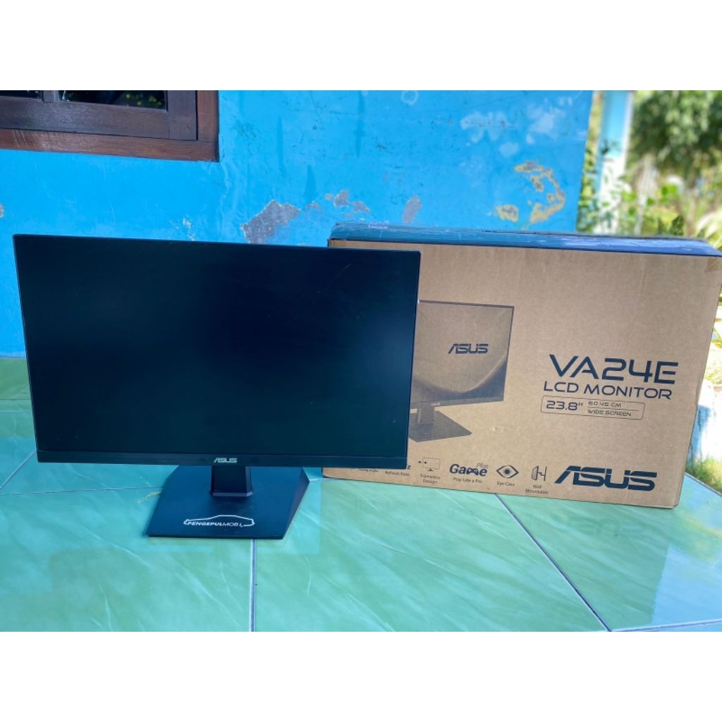 Jual Monitor Asus VA24E Gaming Normal fullset | Shopee Indonesia