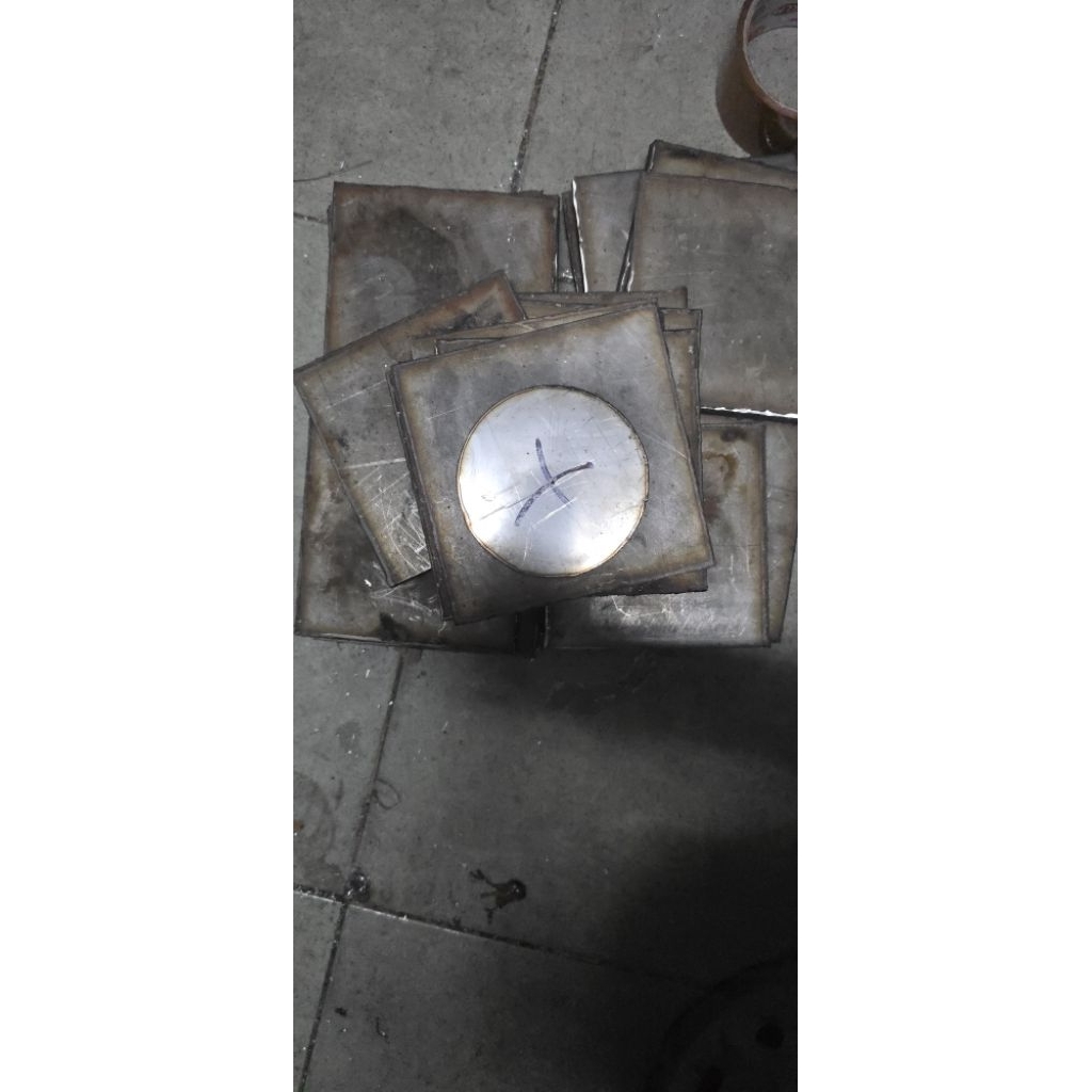 Jual plat stainless bulat tebal 2mm diameter 100mm | Shopee Indonesia