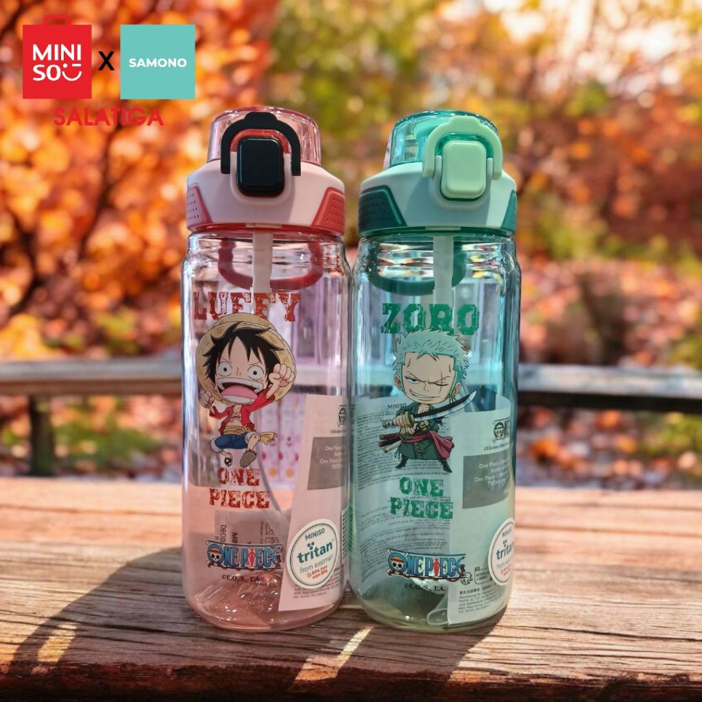 Jual Miniso One Piece Classic Collection TRITAN Bottle With Handle ...