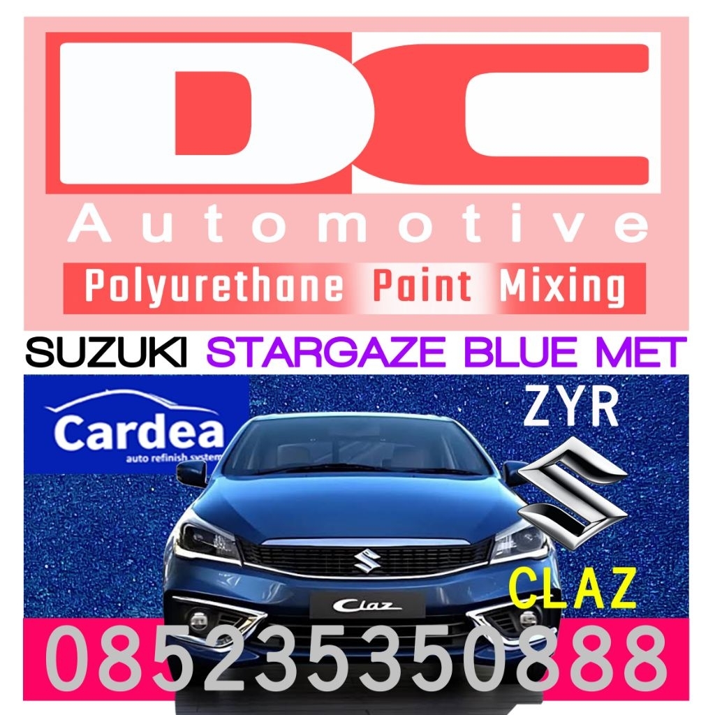 Jual Cat PU Cardea Suzuki Stargaze Blue Metallic ZYR | Shopee Indonesia