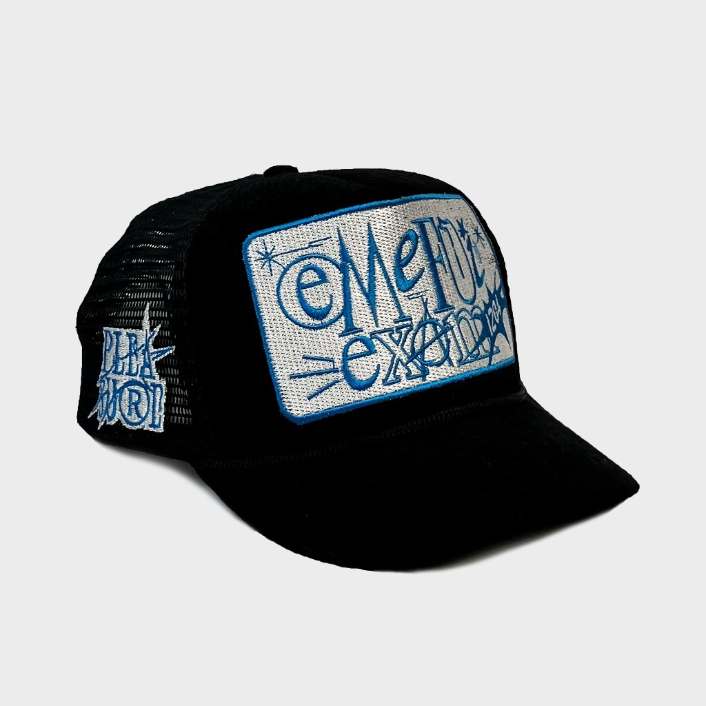 Jual EMEFDI TRUCKER HAT Code CHANGED BLACK - TOPI CORDUROY | Shopee Indonesia