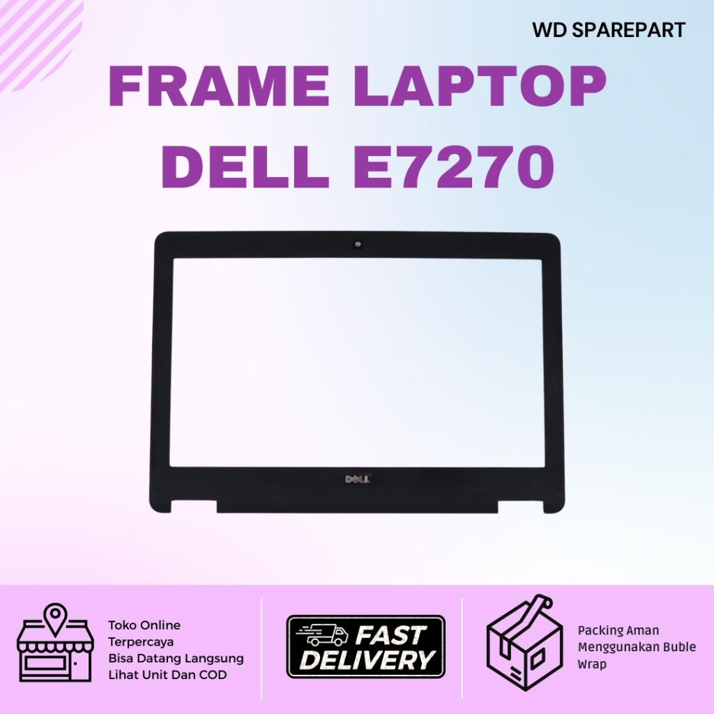 Jual FRAME LAPTOP DELL E7270 7270 | Bezel Original | Kondisi Bagus ...