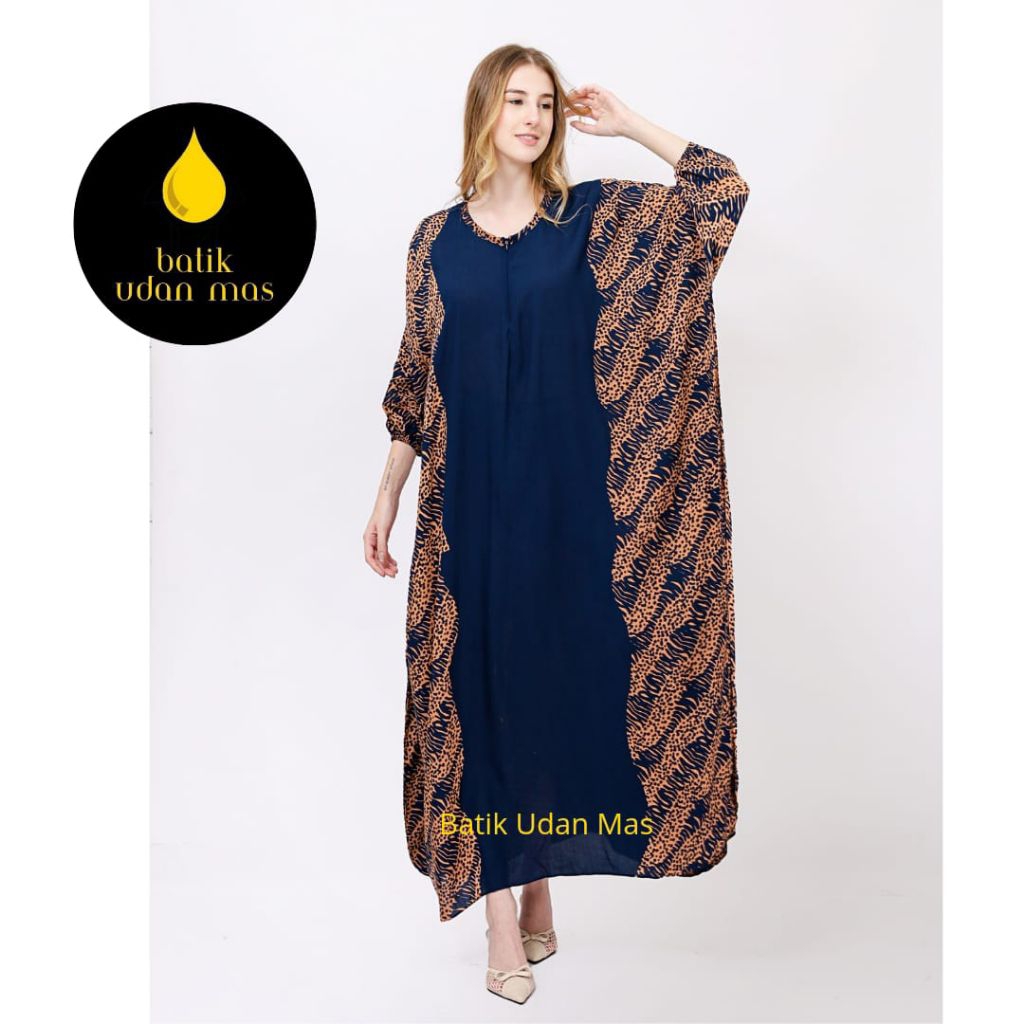 Jual Batik udan mas-Kaftan pagi sore/kaftan modern Ld 180 cm/ Kaftan ...