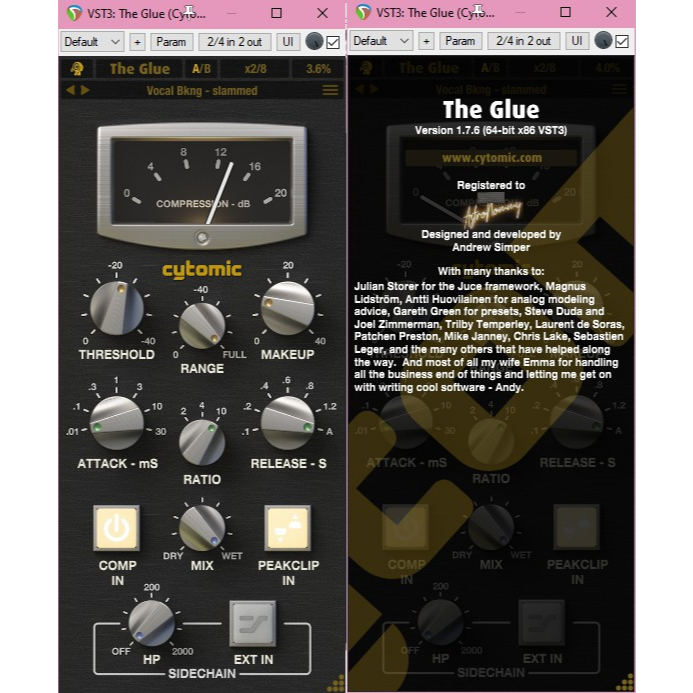 Jual Cytomic - The Glue - VST Plugin | Shopee Indonesia