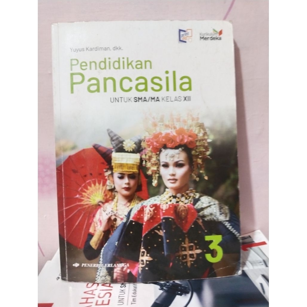 Jual buku ppkn/pkn/pendidikan pancasila kelas 12/XII/3 sma ma kurikulum merdeka | Shopee Indonesia