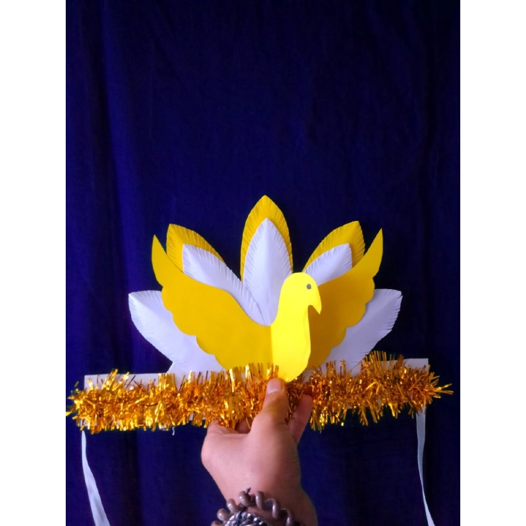 Jual MAHKOTA BURUNG KERTAS | BUAT ACARA KREASI SENI | FESTIVAL ...
