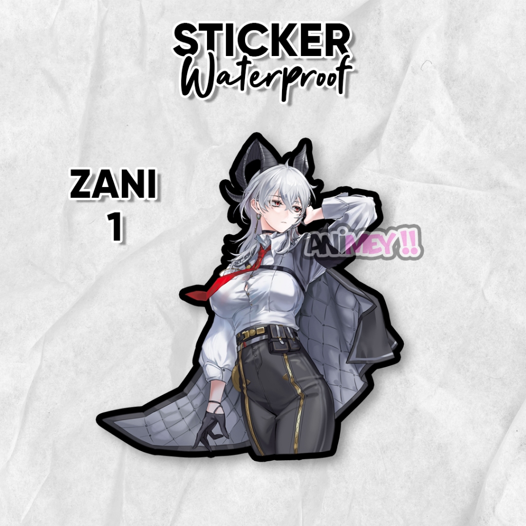 Jual Stiker Zani Game Wuthering Waves / Sticker Anime Waterproof ...