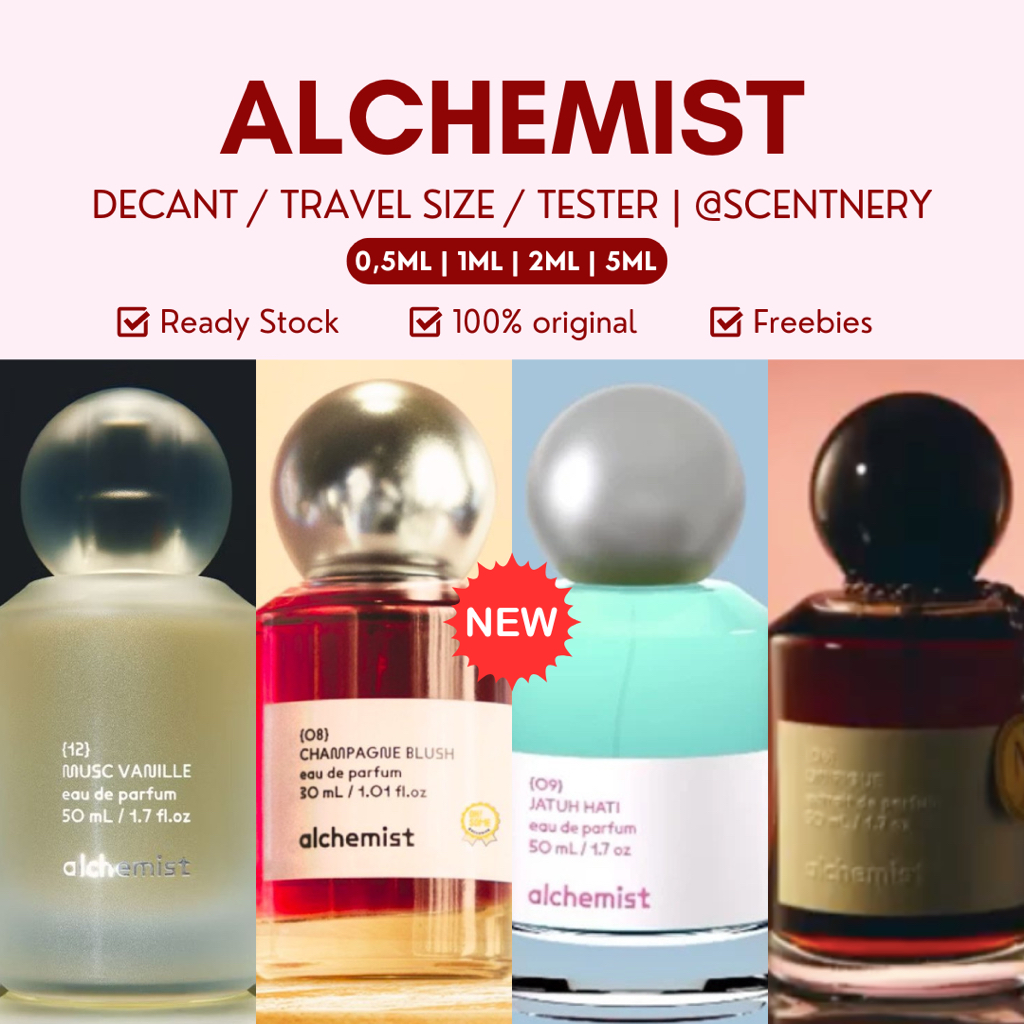 Jual DECANT - Alchemist Fragrance Parfum AM PM Elixir Tabi Jatuh Hati ...
