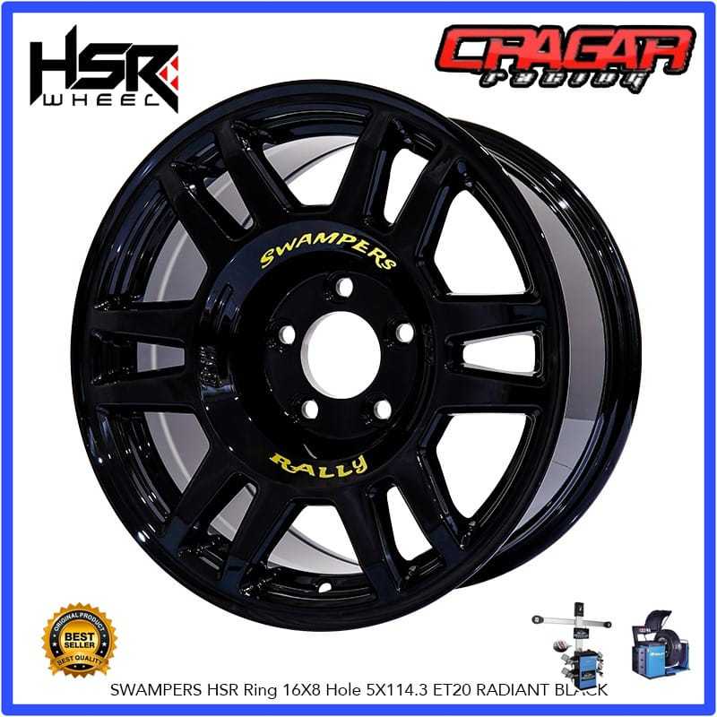 Jual Velg Mobil Hilux Rangga R16 Hole 5 Hsr Swampers Buat Rush Terios ...