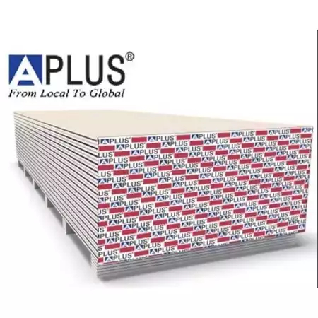 Jual Gypsum Aplus 9mm / Gipsum A Plus 120 x 240 cm / Papan Aplus Board ...
