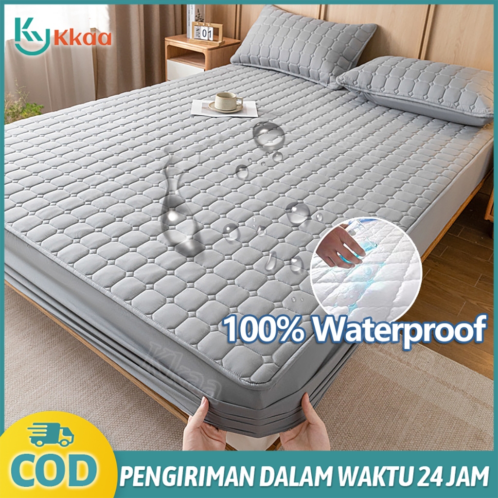 Jual 200cm Matras Protector Waterproof Pelindung Kasur Matras Protector
