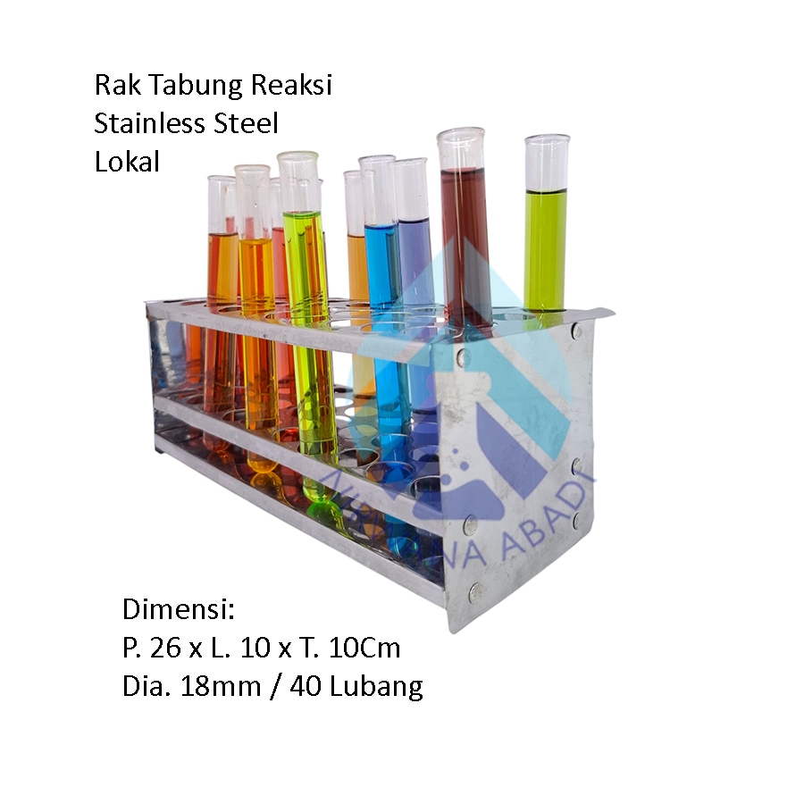 Jual Rak Tabung Reaksi Stainless Steel, Test Tube Rack Lokal | Shopee ...