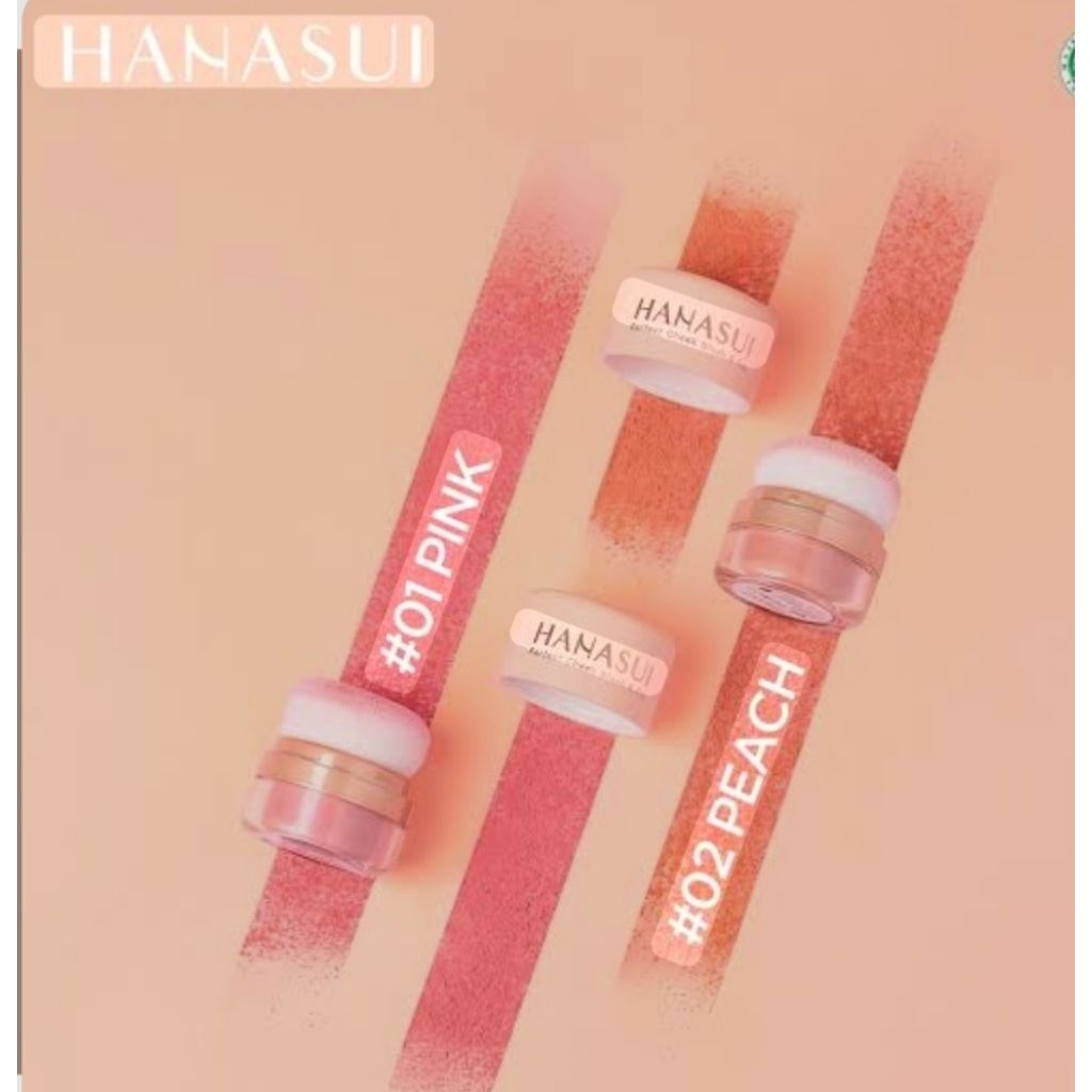 Jual Hanasui Perfect Cheek Blush &Go Powder|Blush On Hanasui Powder ...