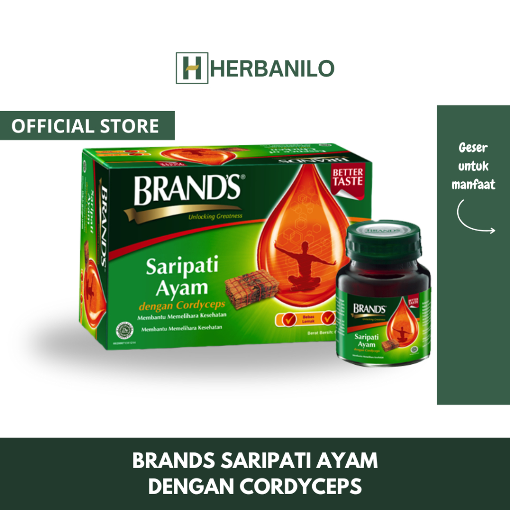 Jual Herbanilo - Brands Saripati Ayam Dengan Cordyceps 1 Box @ 6 Botol ...