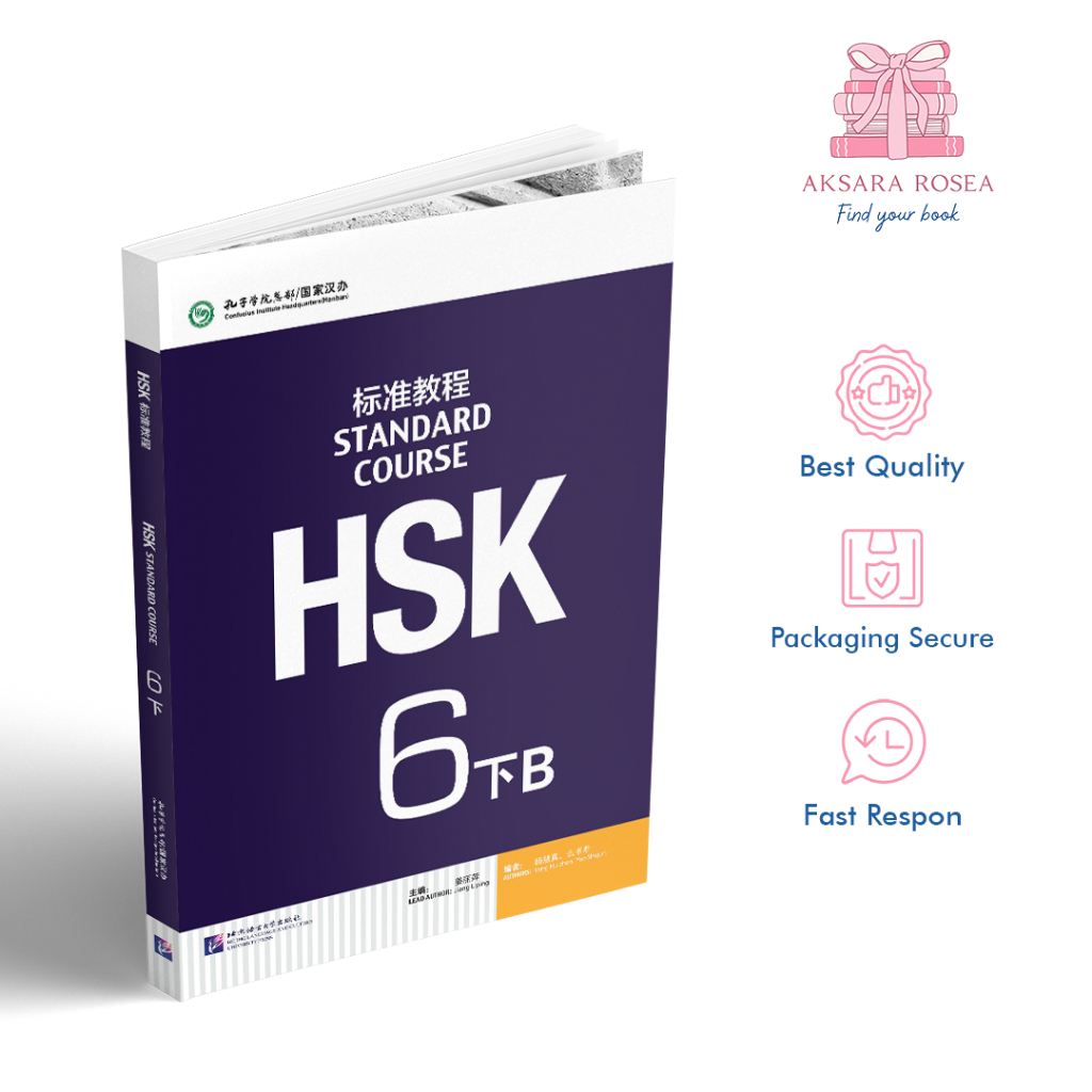 Jual Buku cetak HSK Standard Course 6 - Textbook & Workbook | Shopee ...