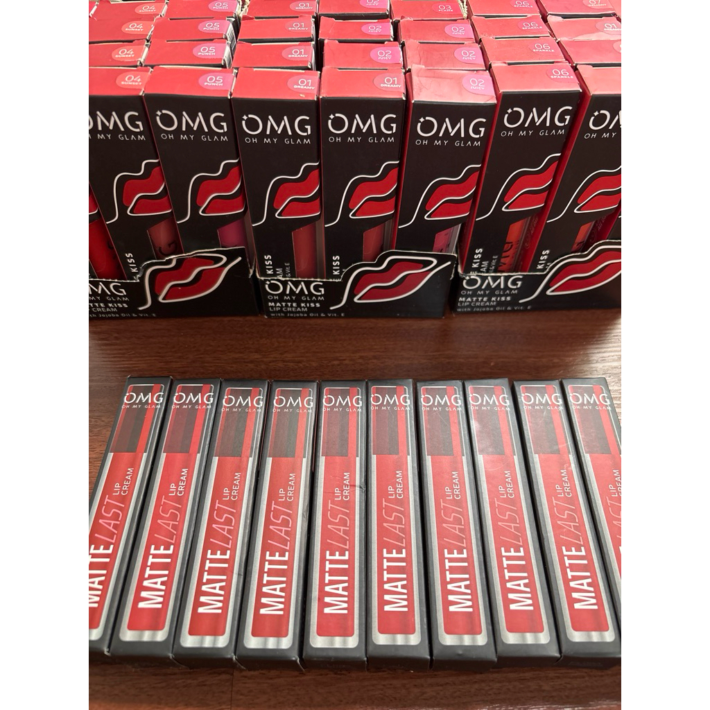 Jual [SALE] OMG • Oh My Glam Matte Lip Cream | Shopee Indonesia