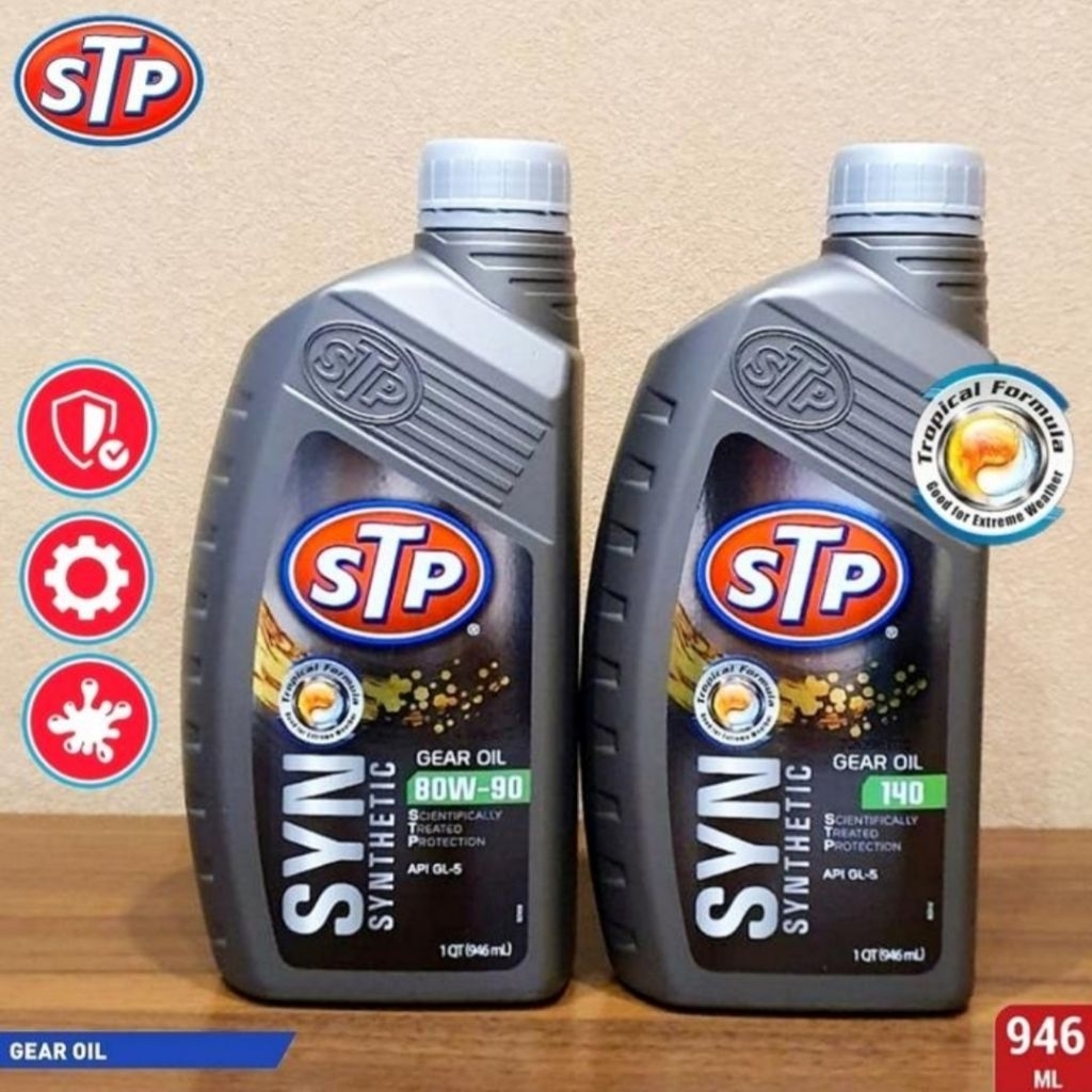 Jual STP Oil Gardan/Gear Synthetic 946mL (ORIGINAL) | Shopee Indonesia