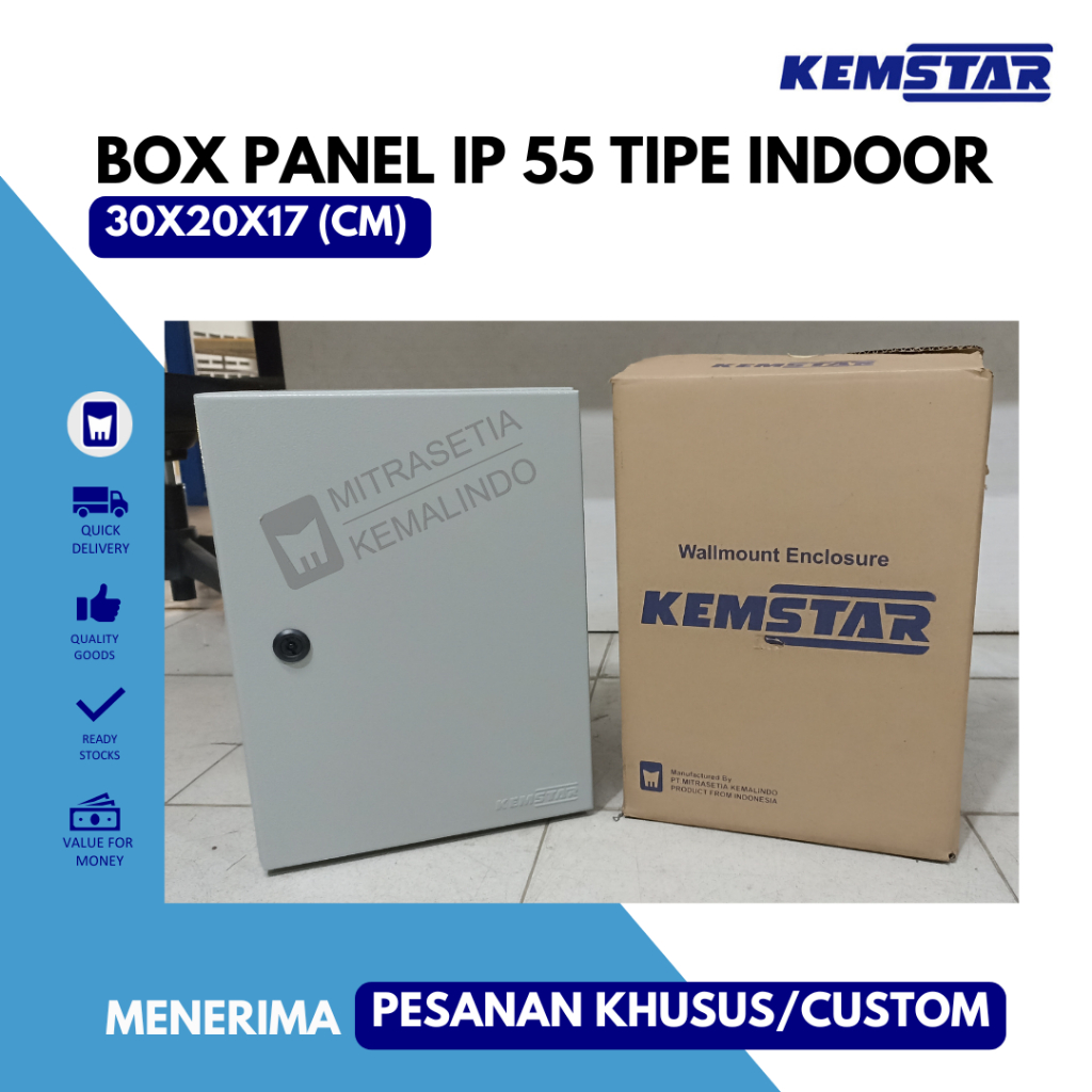 Jual TB 3020/17 Box Panel Listrik 3020 / 30x20x17 (cm) 300x200x170 (mm ...