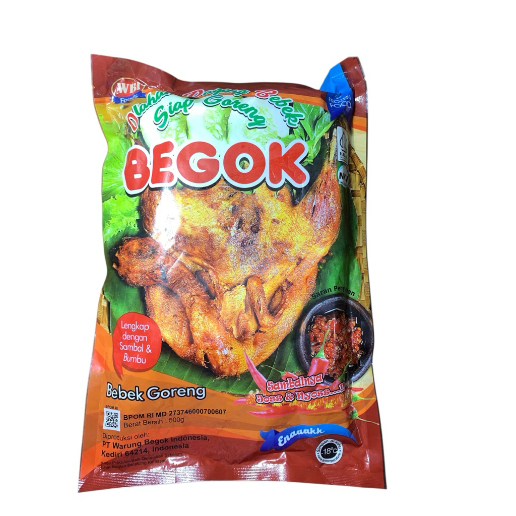 Jual BEGOK BEBEK GORENG UTUH SATU EKOR | Shopee Indonesia