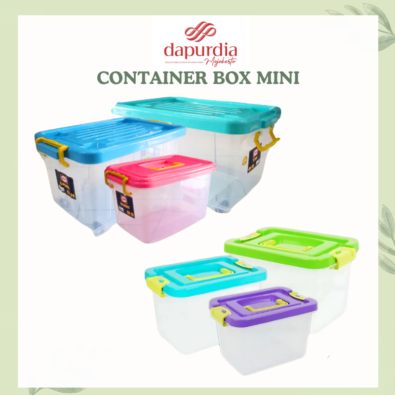 Jual CONTAINER BOX MINI UK 10 ~ 45 L Box Penyimpanan Ekonomis Serbaguna ...
