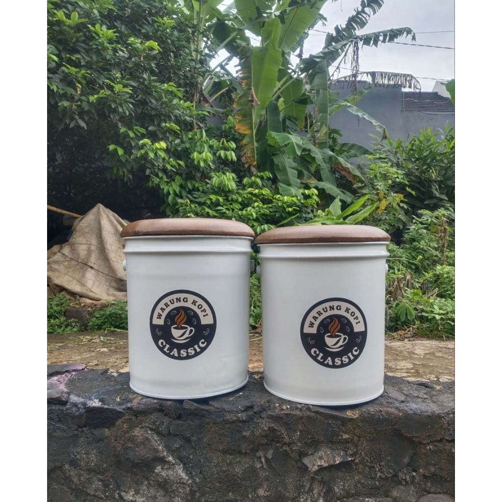 Jual KURSI TONG CAFFE CLASSIC PUTIH | Shopee Indonesia