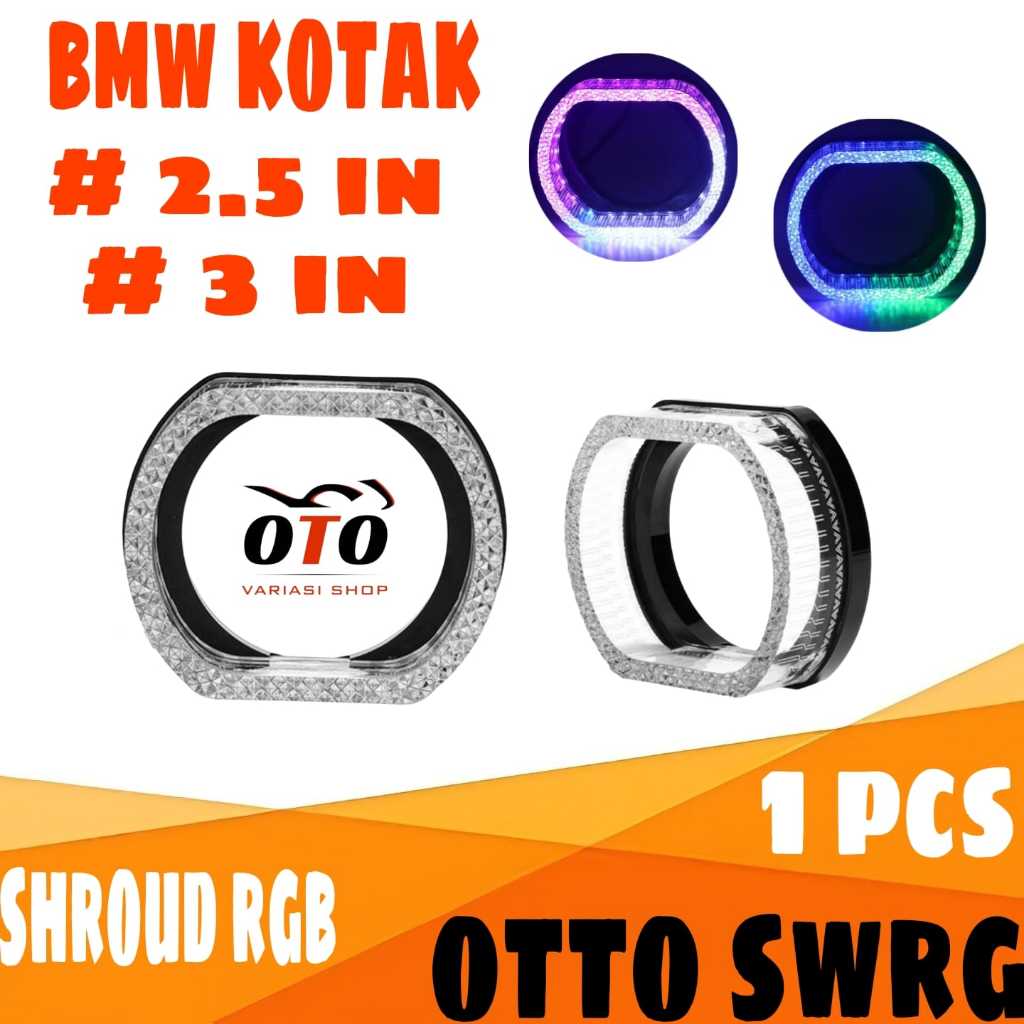 Jual OTTO SWRGB SHROUD AKRILIK BMW KOTAK SHROUD RGB MATRIX WELCOME ...