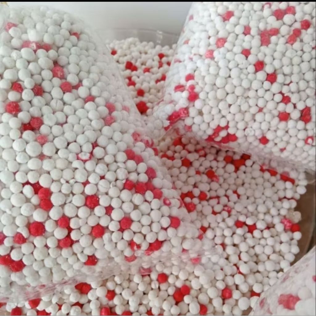 Jual 1KG SAGU MUTIARA MERAH PUTIH / PACAR CINA | Shopee Indonesia