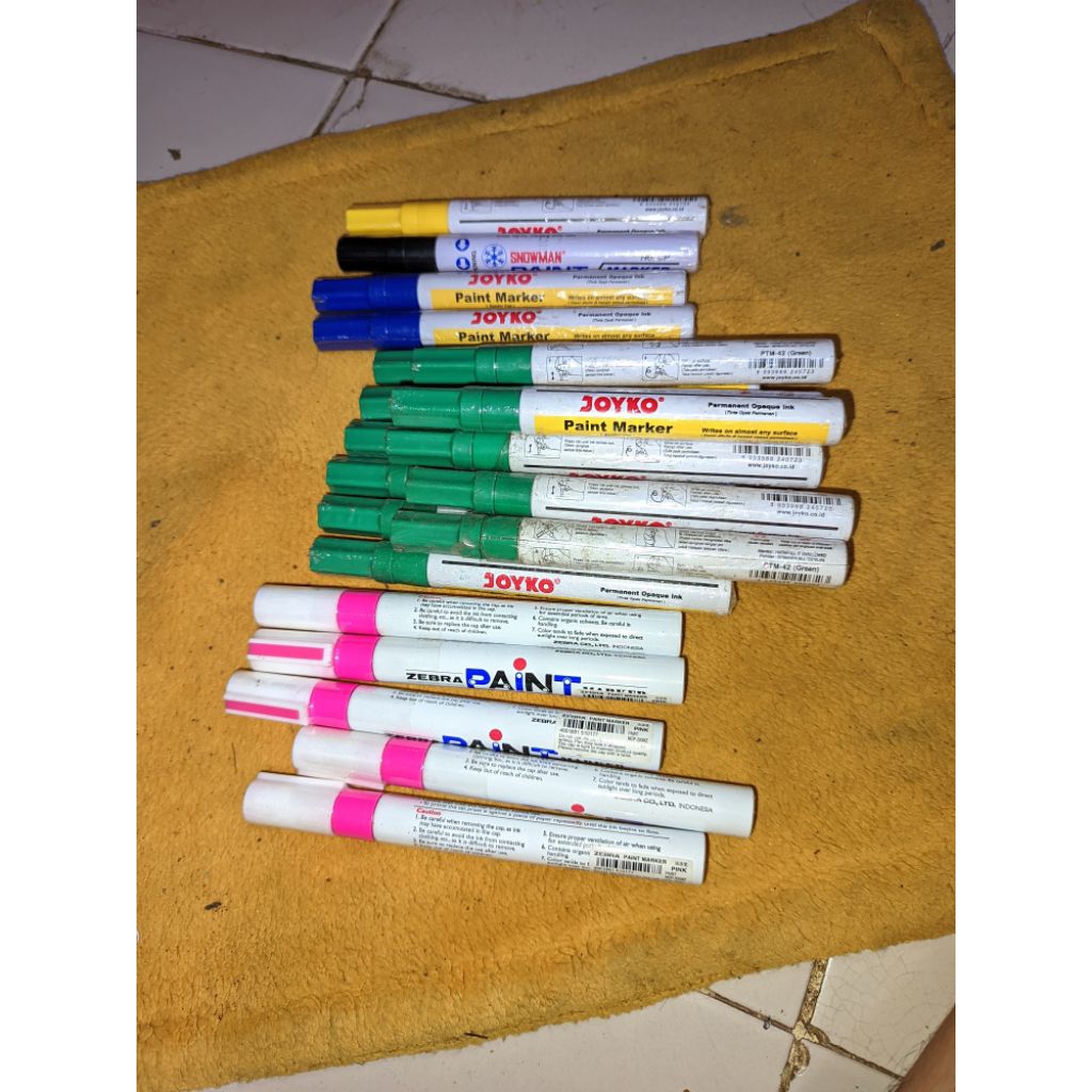 Jual Spidol Marking joyko, zebra | Shopee Indonesia
