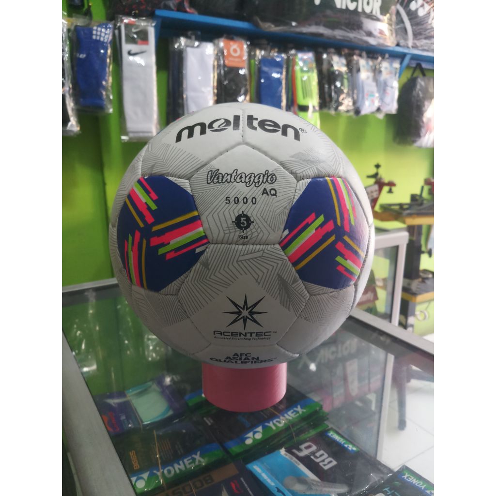 Jual BOLA SEPAK SIZE 5 MOLTEN AFC ASIAN (BONUS PENTIL DAN JARING ...