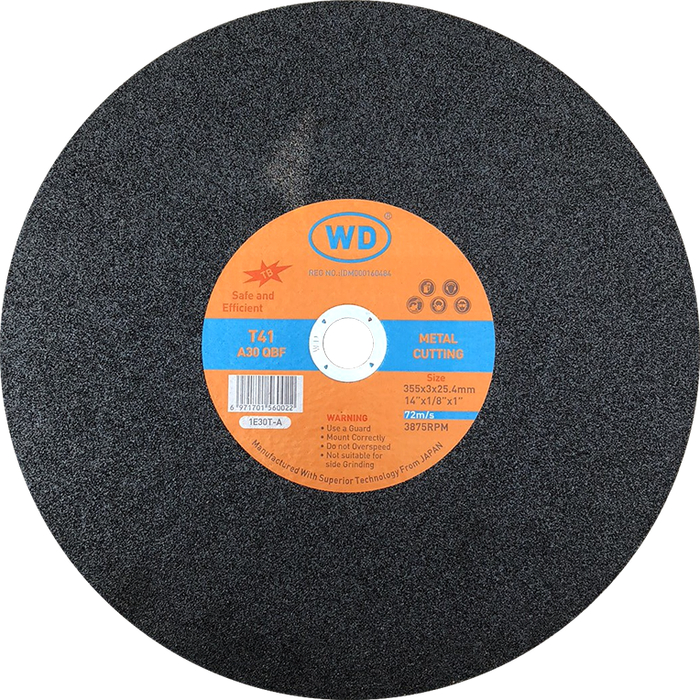 Jual WD CUTTING WHEEL 14 INCH/ BATU POTONG 14 INCH MERK WD | Shopee ...
