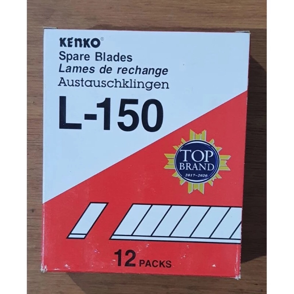 Jual Isi Cutter Kenko L-150 1 Box : 12Pack (60Pcs) | Shopee Indonesia