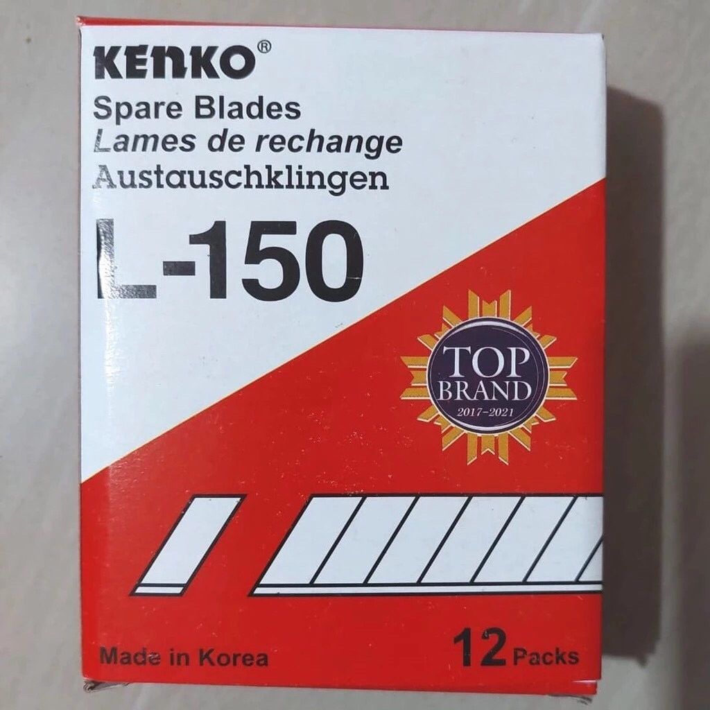 Jual Isi Cutter kenko L-150 1 Box (12 Pack) | Shopee Indonesia