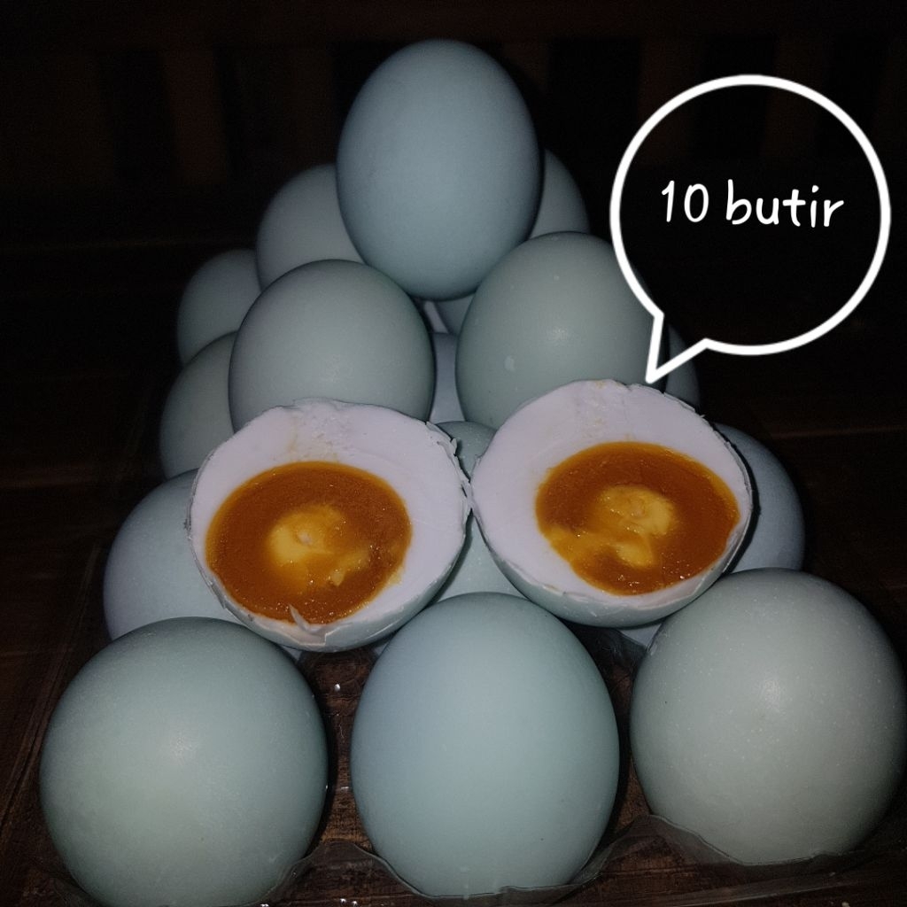 Jual telor asin bebek matang super gurih (10pcs) | Shopee Indonesia