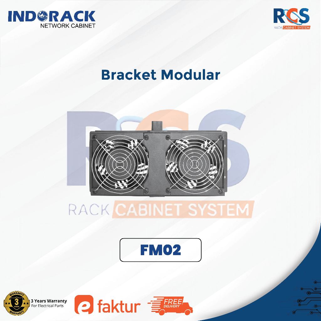 Jual Bracket Modular with 2 Fan, Cabinet Rak Server Cooling Fan : FM02 | Shopee Indonesia