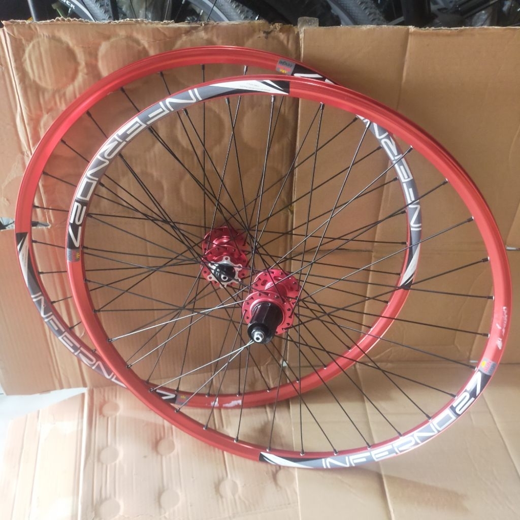 Jual wheelset 26 inch sun ringle Inferno roda sepeda MTB roda set ...